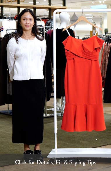 Petal & Pup Dailene Off the Shoulder Midi Dress | Nordstrom