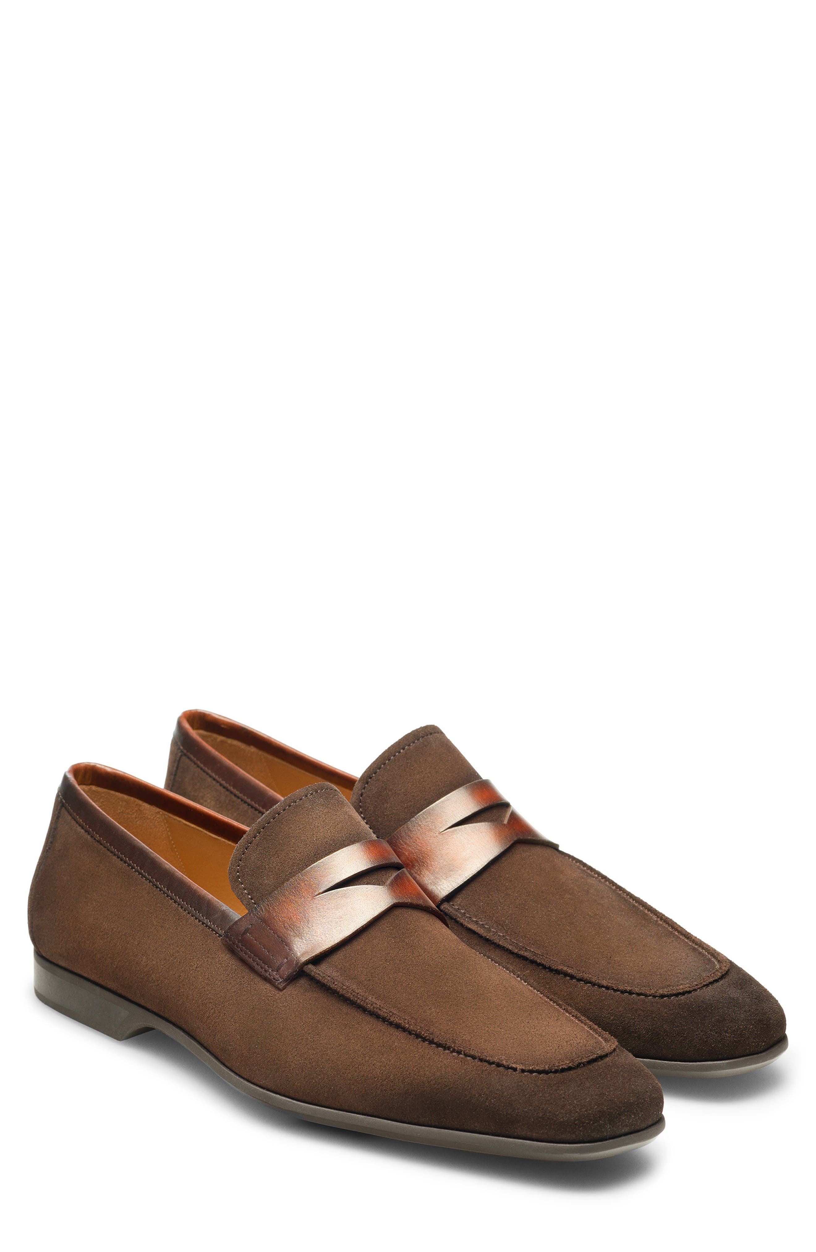 Magnanni Ramiro V Square Toe Penny Loafer (Men) | Nordstrom