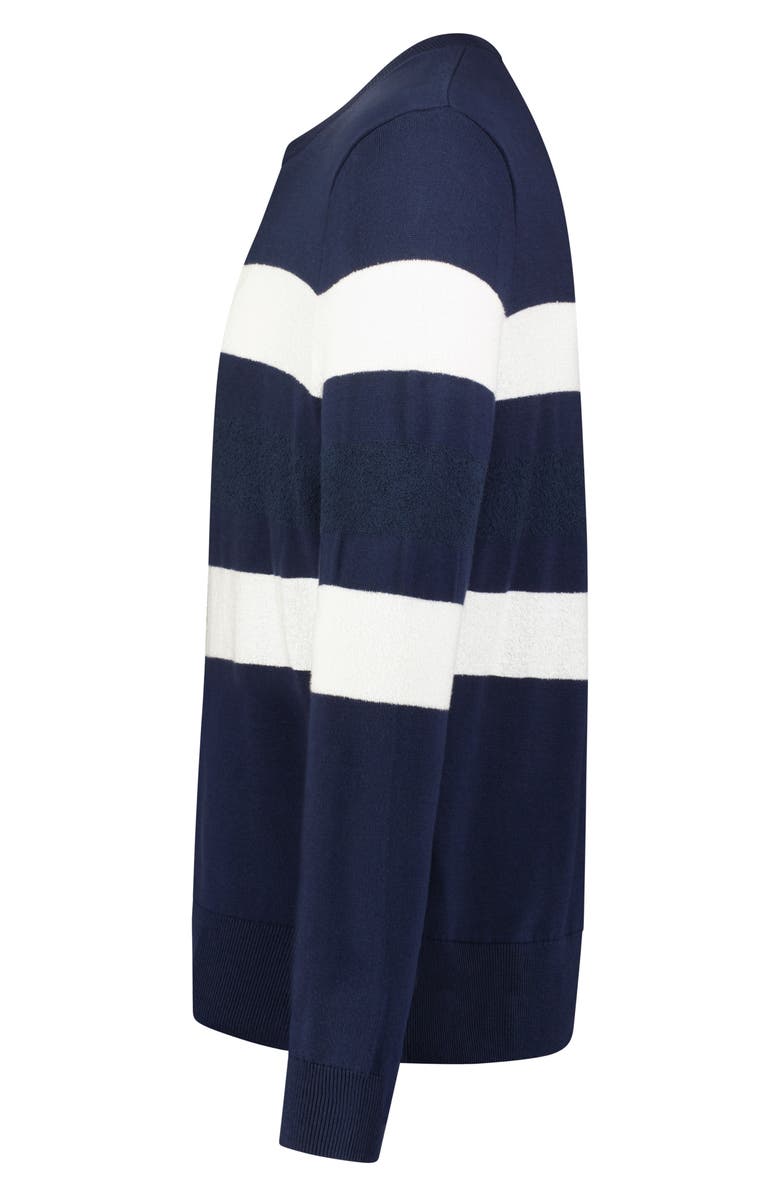 Brooks Brothers Stripe Cotton Crewneck Sweater | Nordstromrack