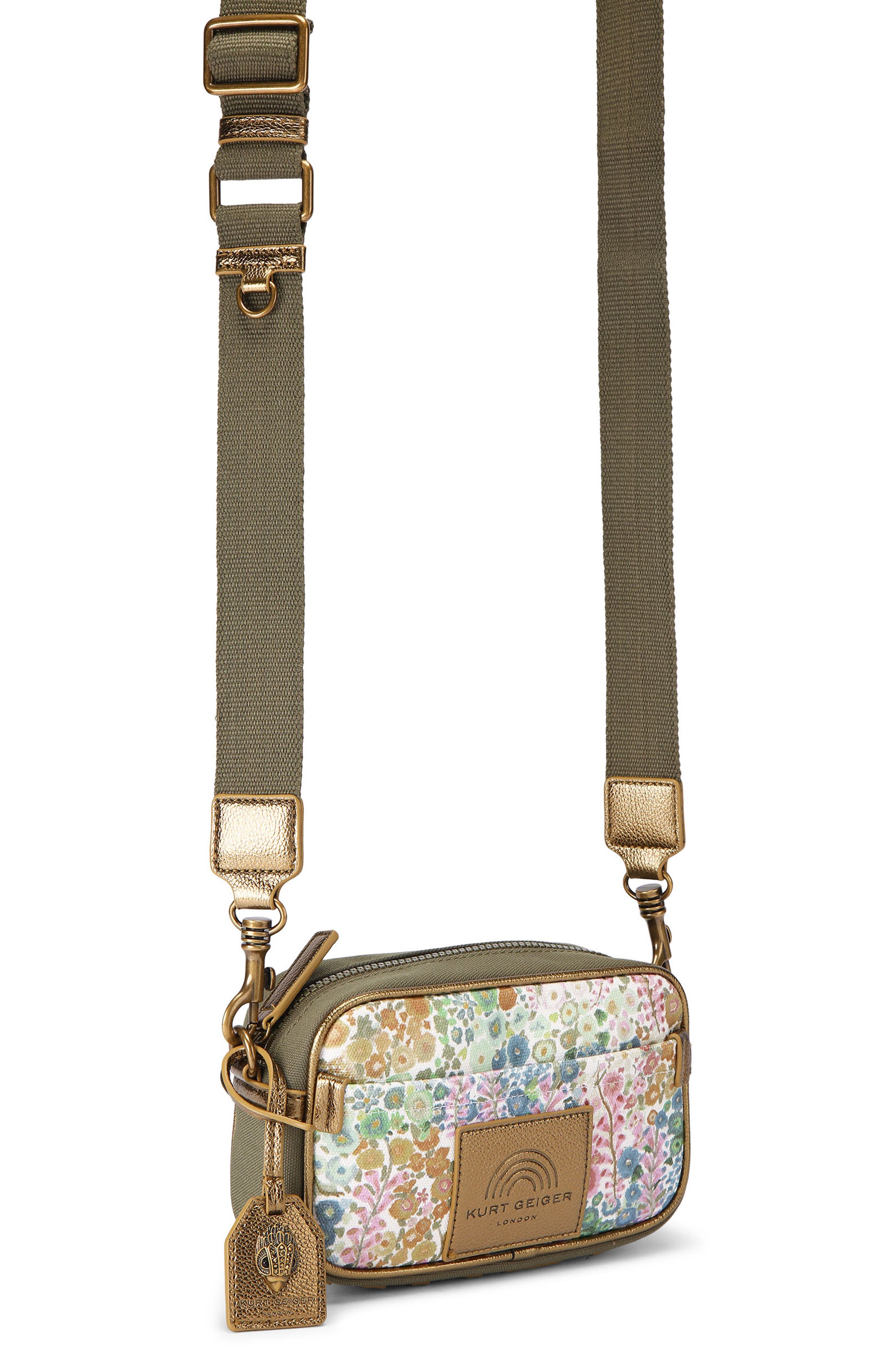 Kurt Geiger London Floral Couture Small Southbank Floral Couture Camera ...