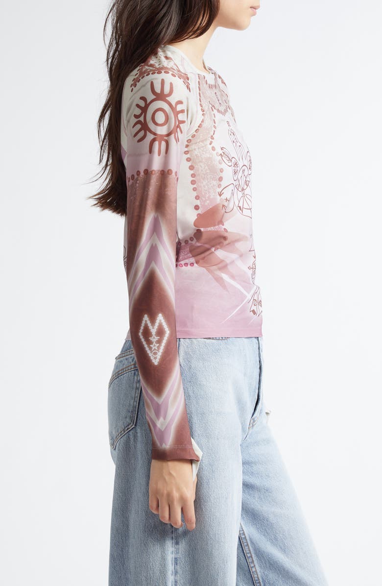 Paolina Russo Raglan Sleeve Jersey Top | Nordstromrack