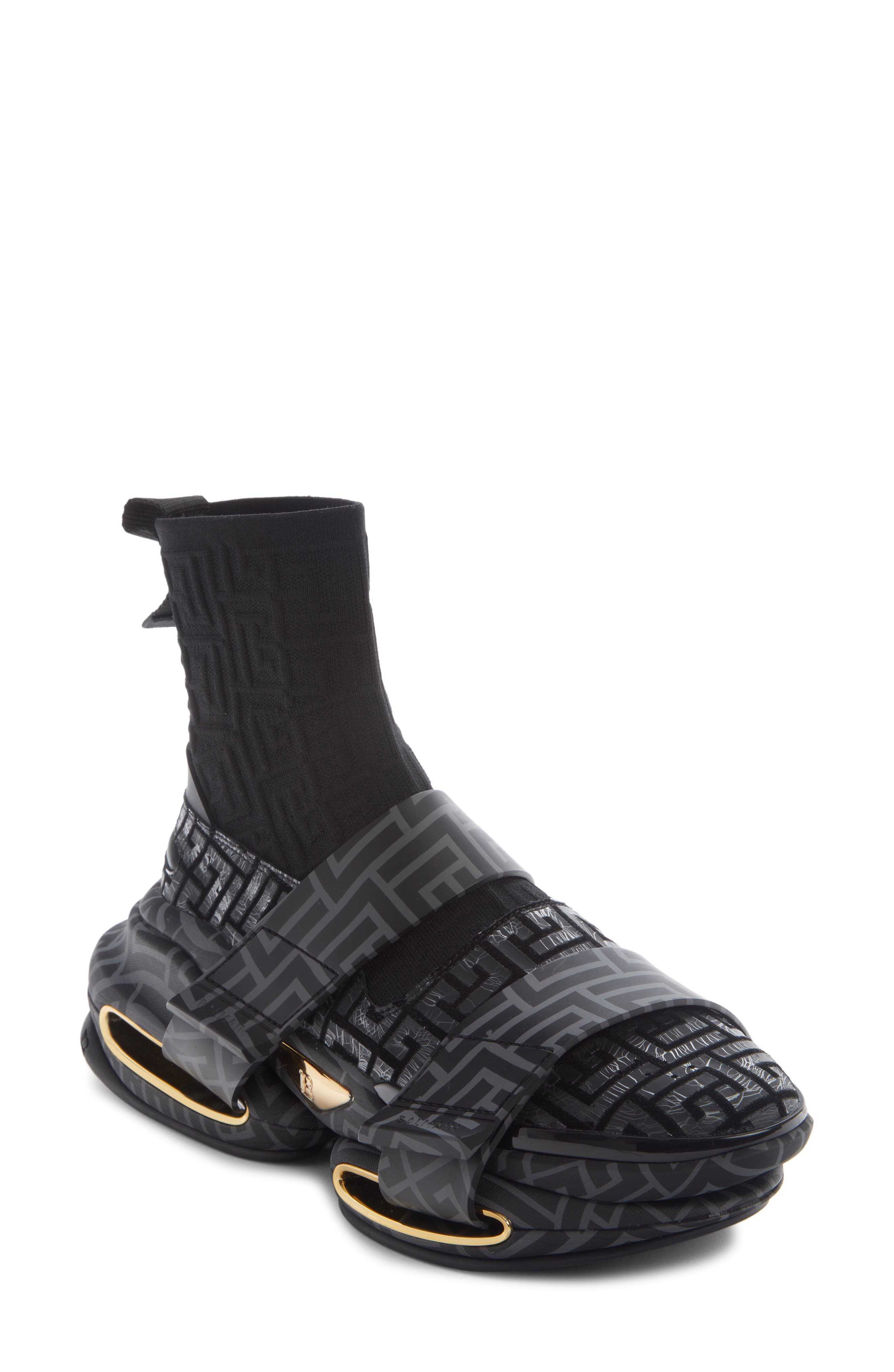 Balmain BBold Strap High Top Sneaker (Men) | Nordstromrack