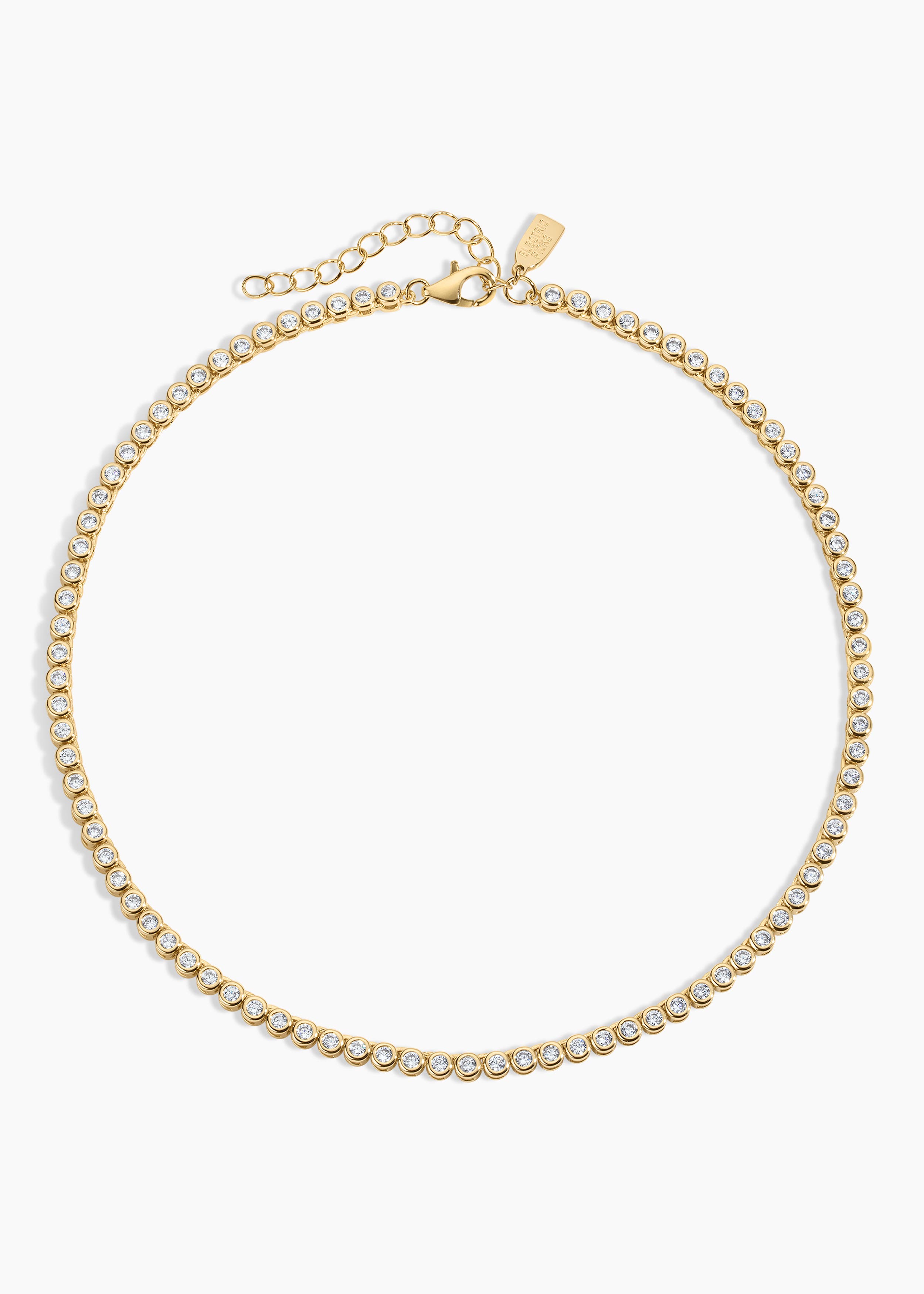 Mini Jewel Bezel Tennis Necklace (Women) | Nordstrom