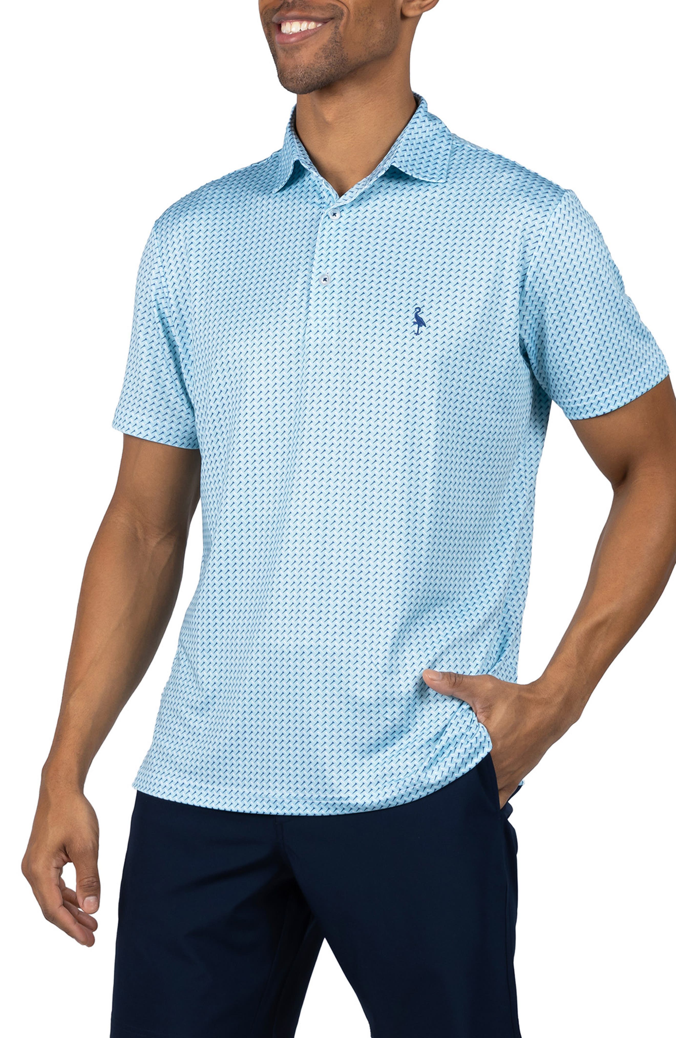 Golf Tees Print Performance Polo (Men) | Nordstromrack