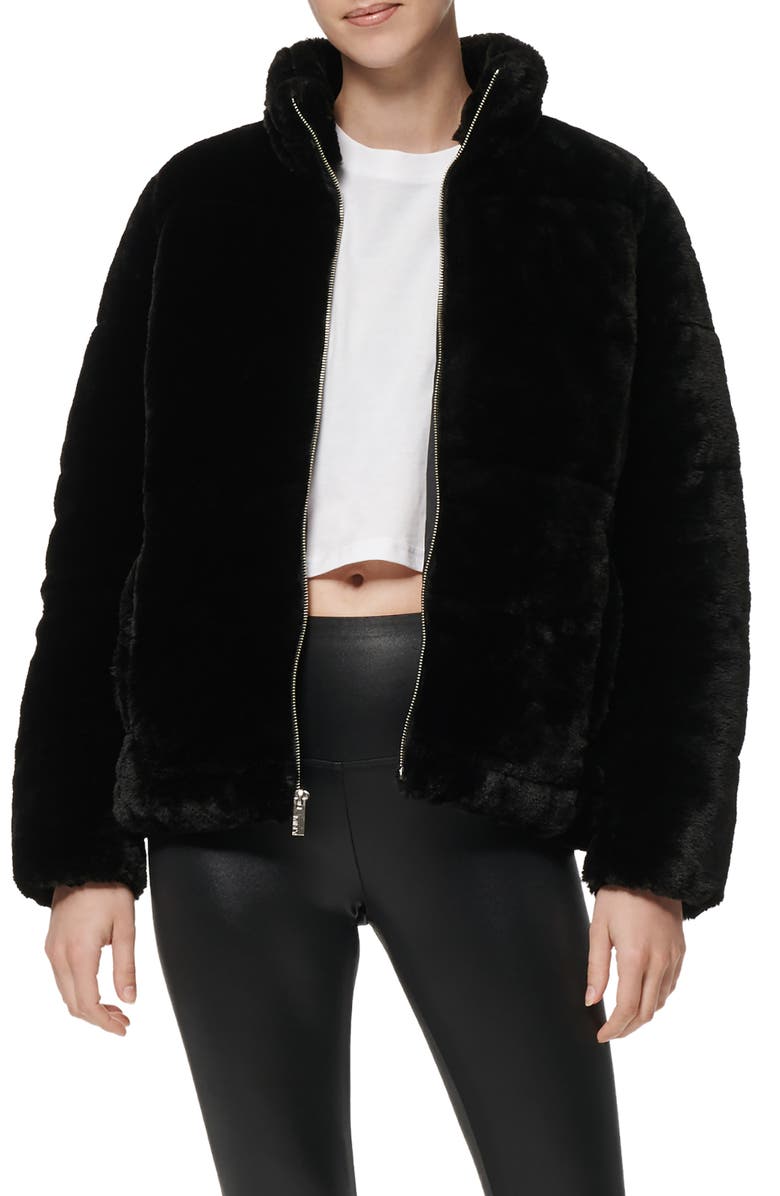 Marc New York Performance Faux Fur Puffer Jacket | Nordstromrack