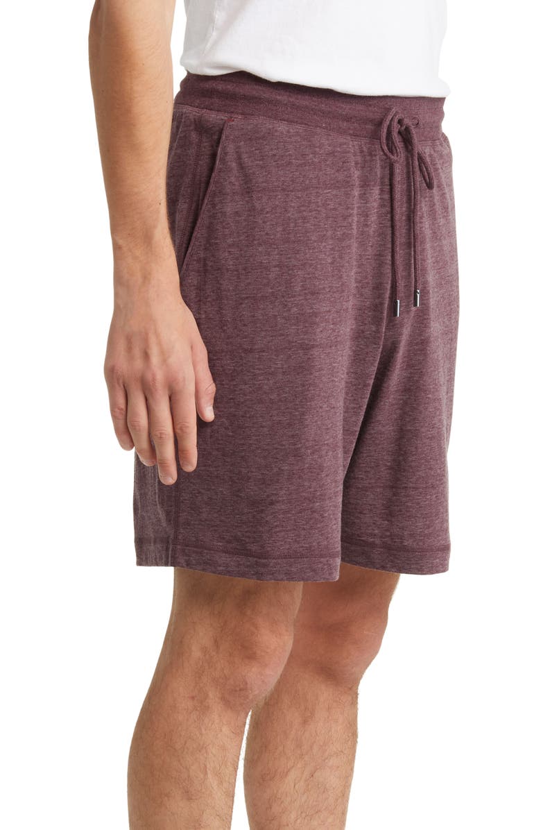 Daniel Buchler Heathered Recycled Cotton Blend Pajama Shorts ...