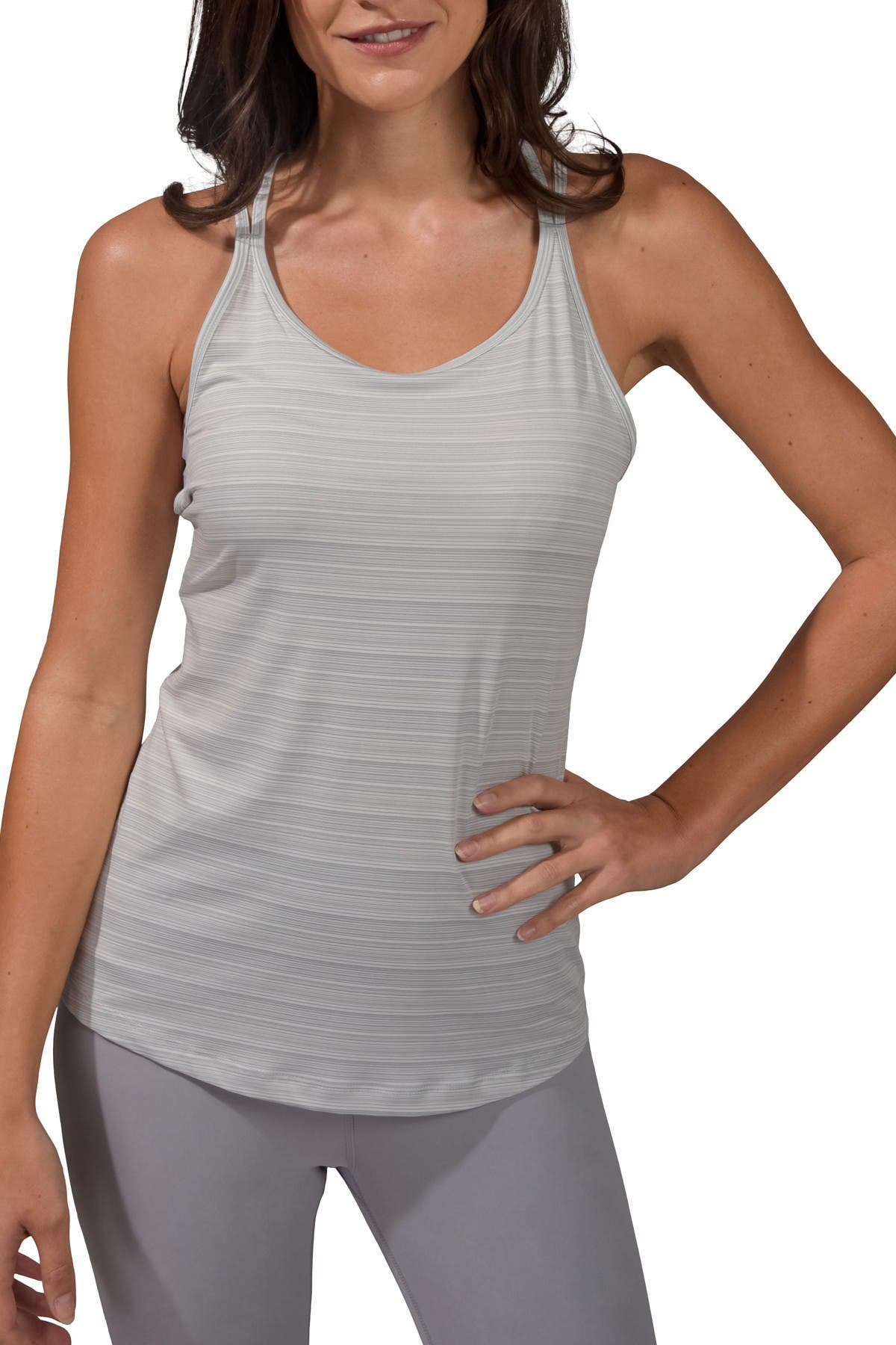 90 DEGREE BY REFLEX Stripe Strappy Tank | Nordstromrack