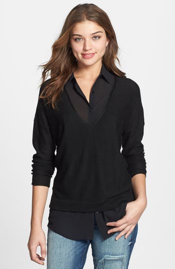 RDI RD Style Faux Two-Piece Top | Nordstrom