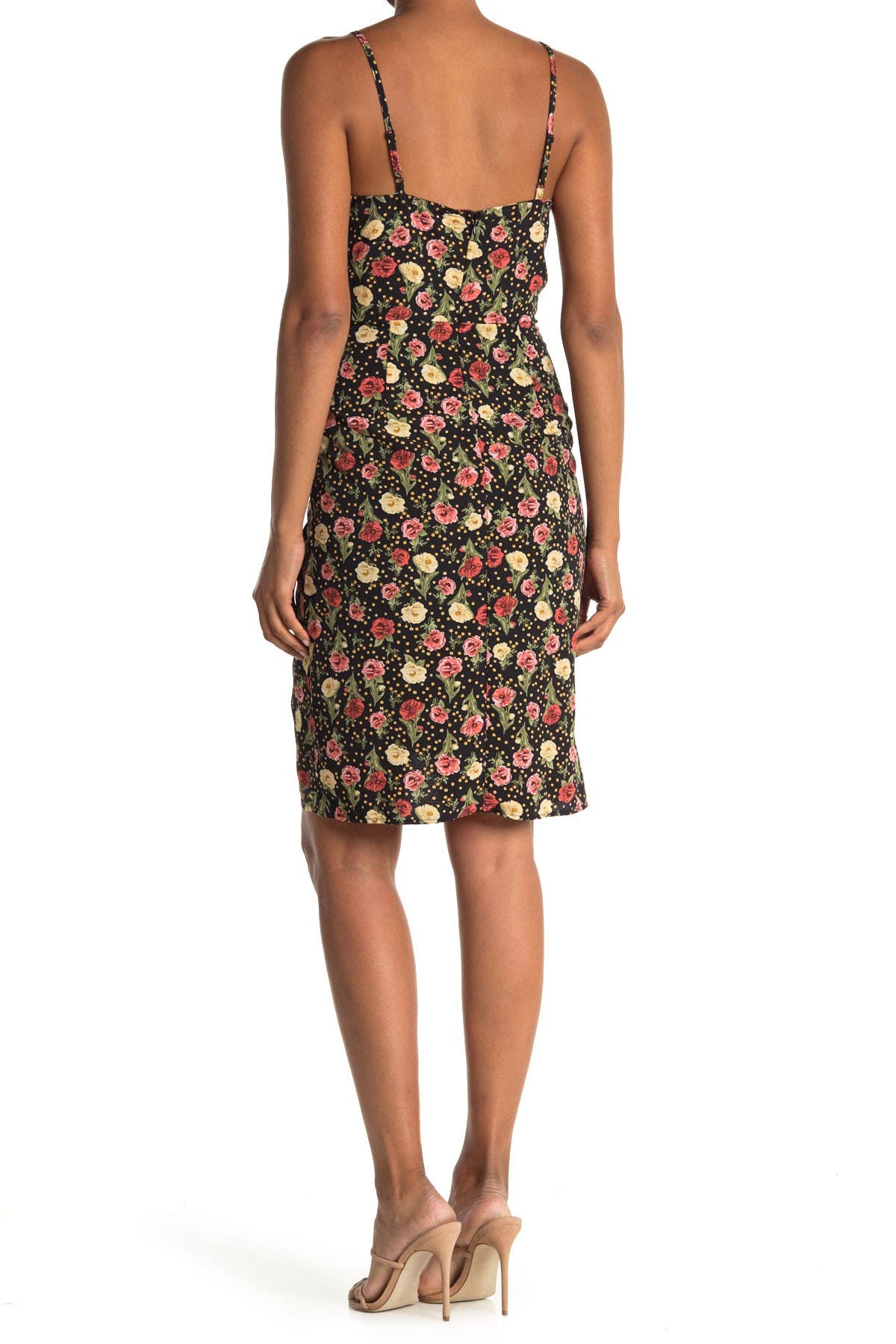 Abound Ruched Front Print Dress | Nordstromrack