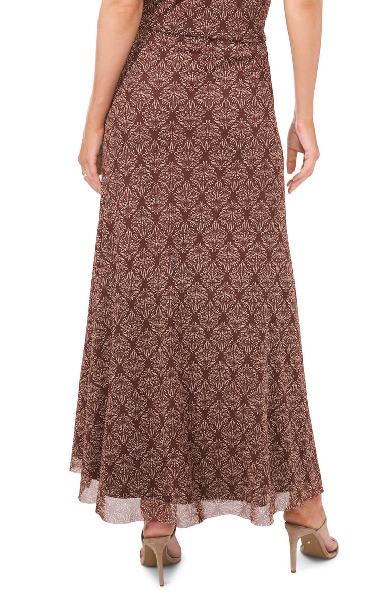 Halogen® Side Slit Mesh Midi Skirt | Nordstromrack