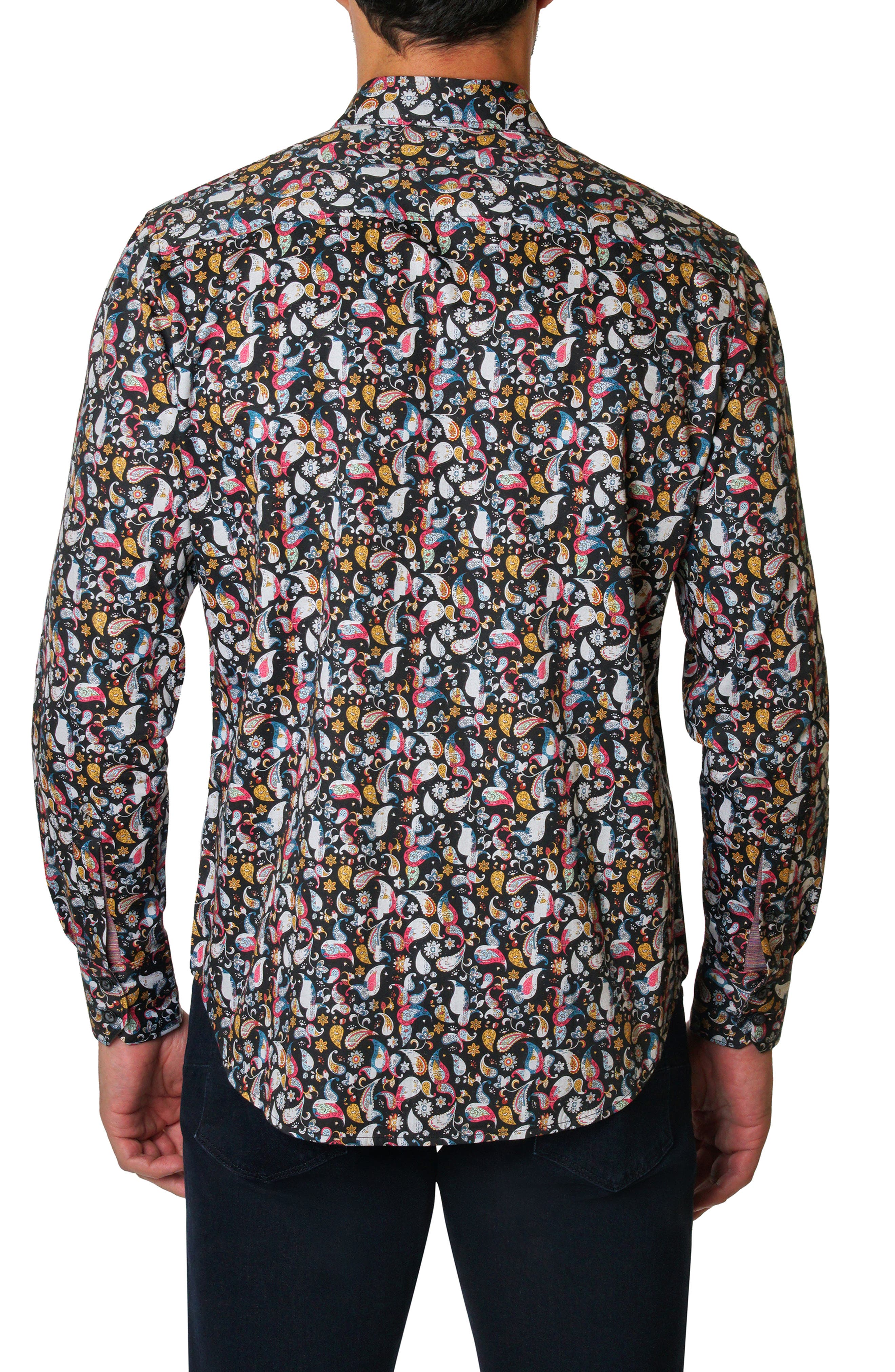 Robert Graham Durham Paisley Woven Button-Up Shirt | Nordstromrack