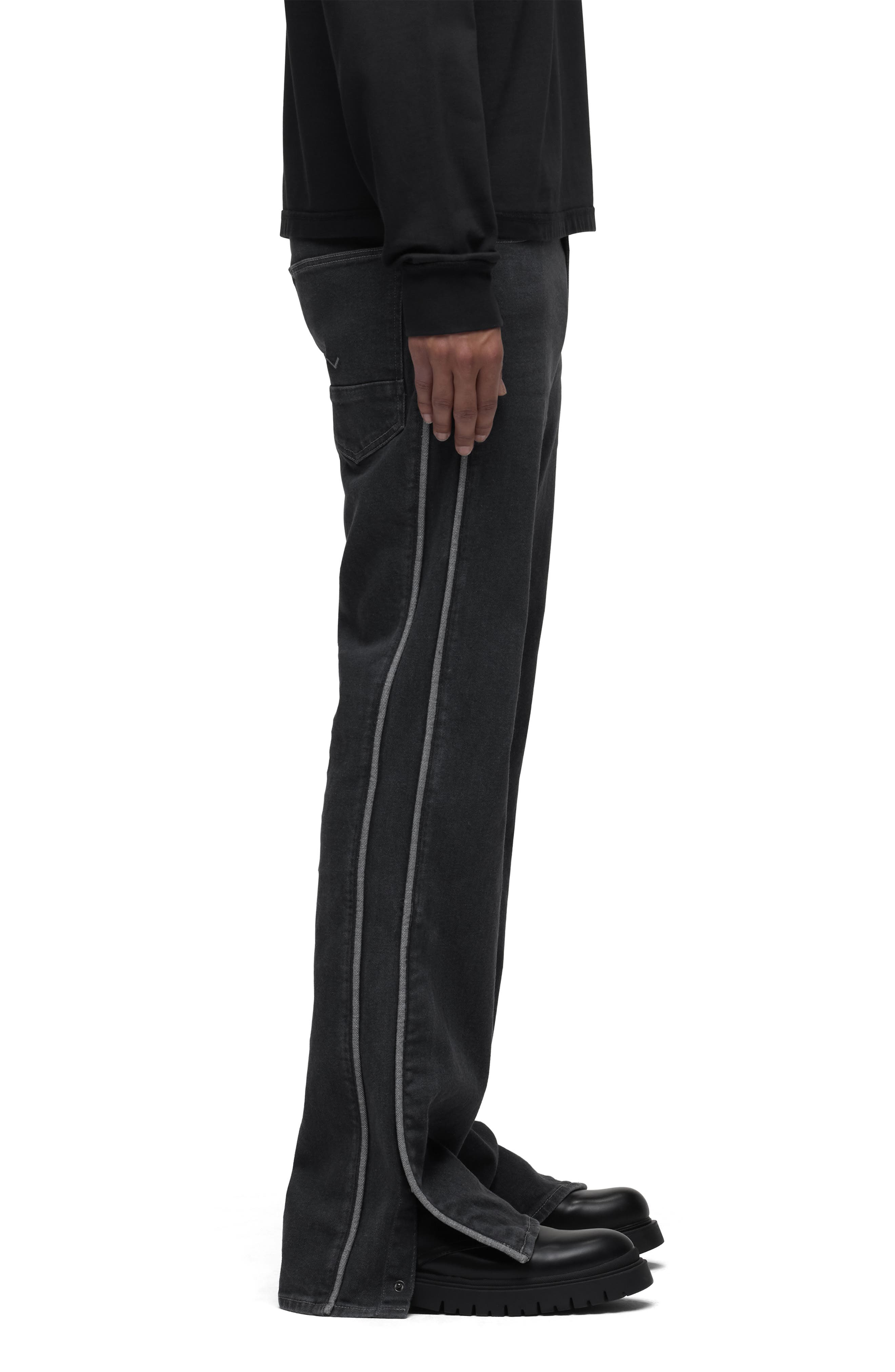 Hudson Jeans Walker Track Flared Jeans | Nordstrom