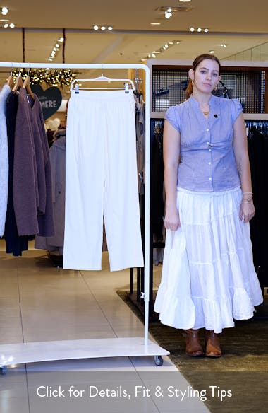 MANGO Garment Washed Cotton Pants | Nordstrom