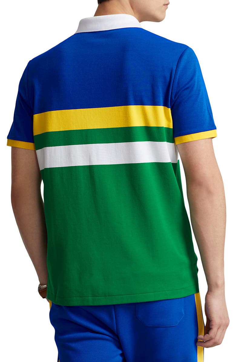 Polo Ralph Lauren Classic Fit Colorblock Logo Embroidered Polo | Nordstrom