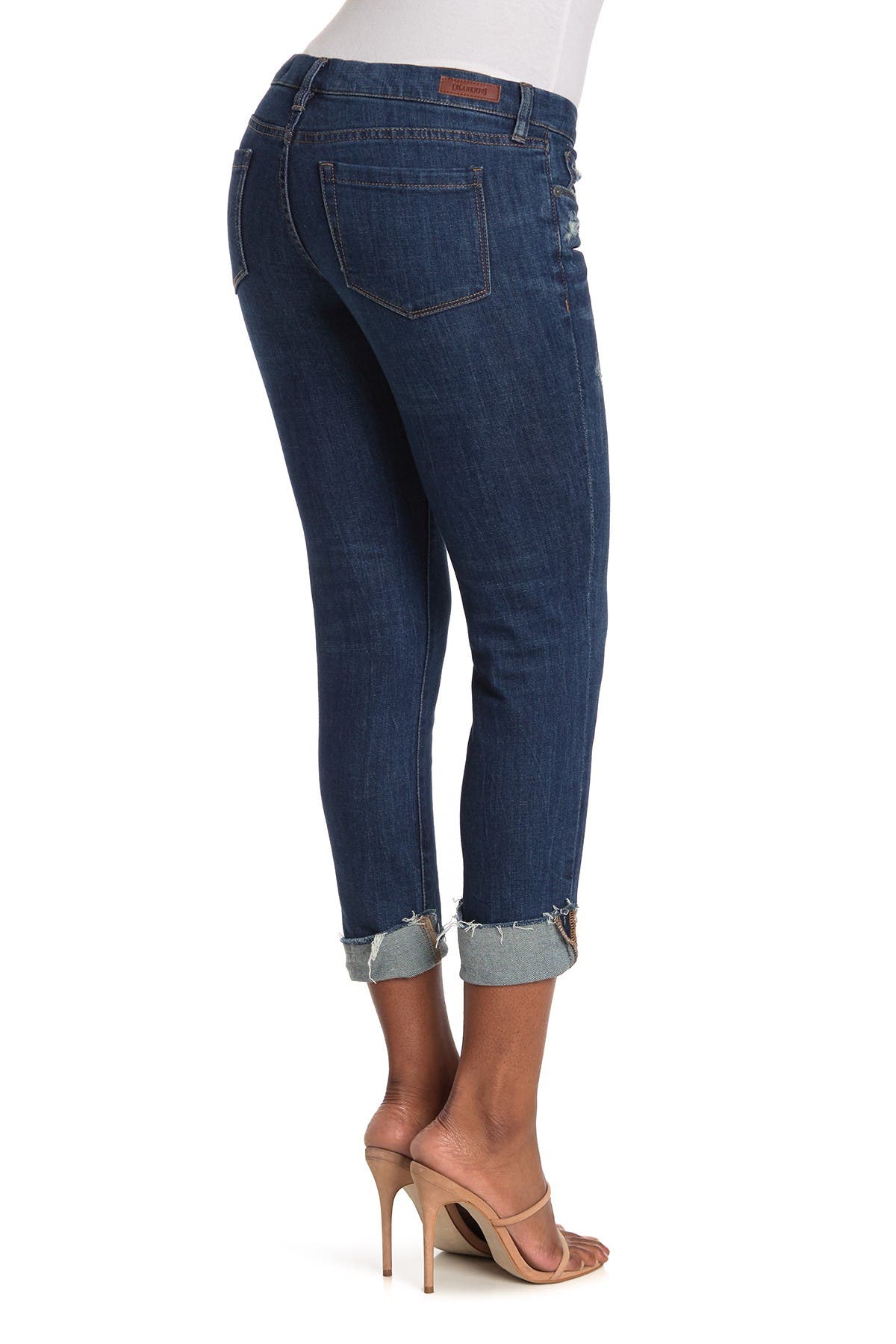 BLANKNYC Staggered Hem Crop Jean | Nordstromrack
