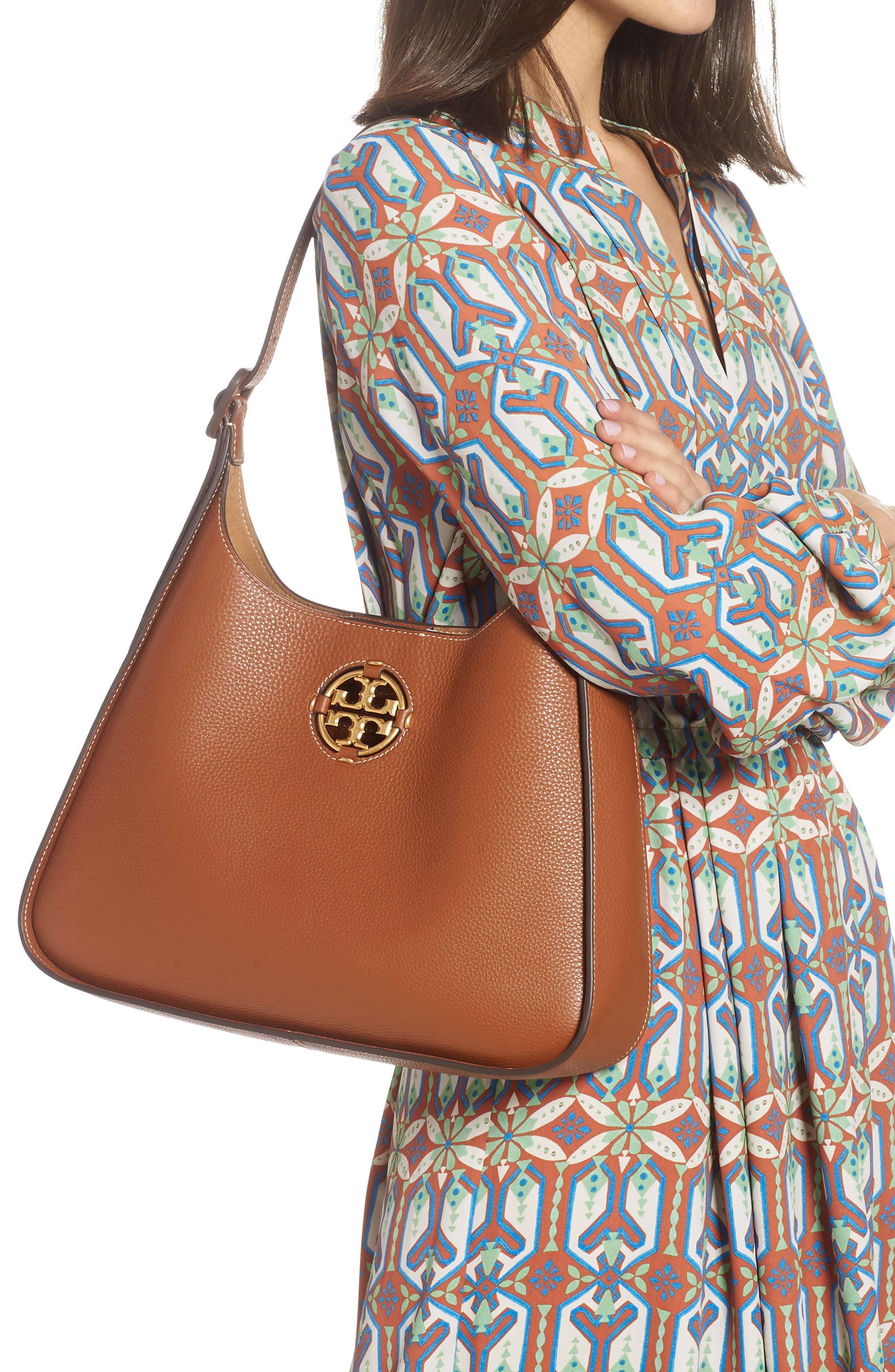 Tory Burch Miller Leather Hobo Bag | Nordstrom