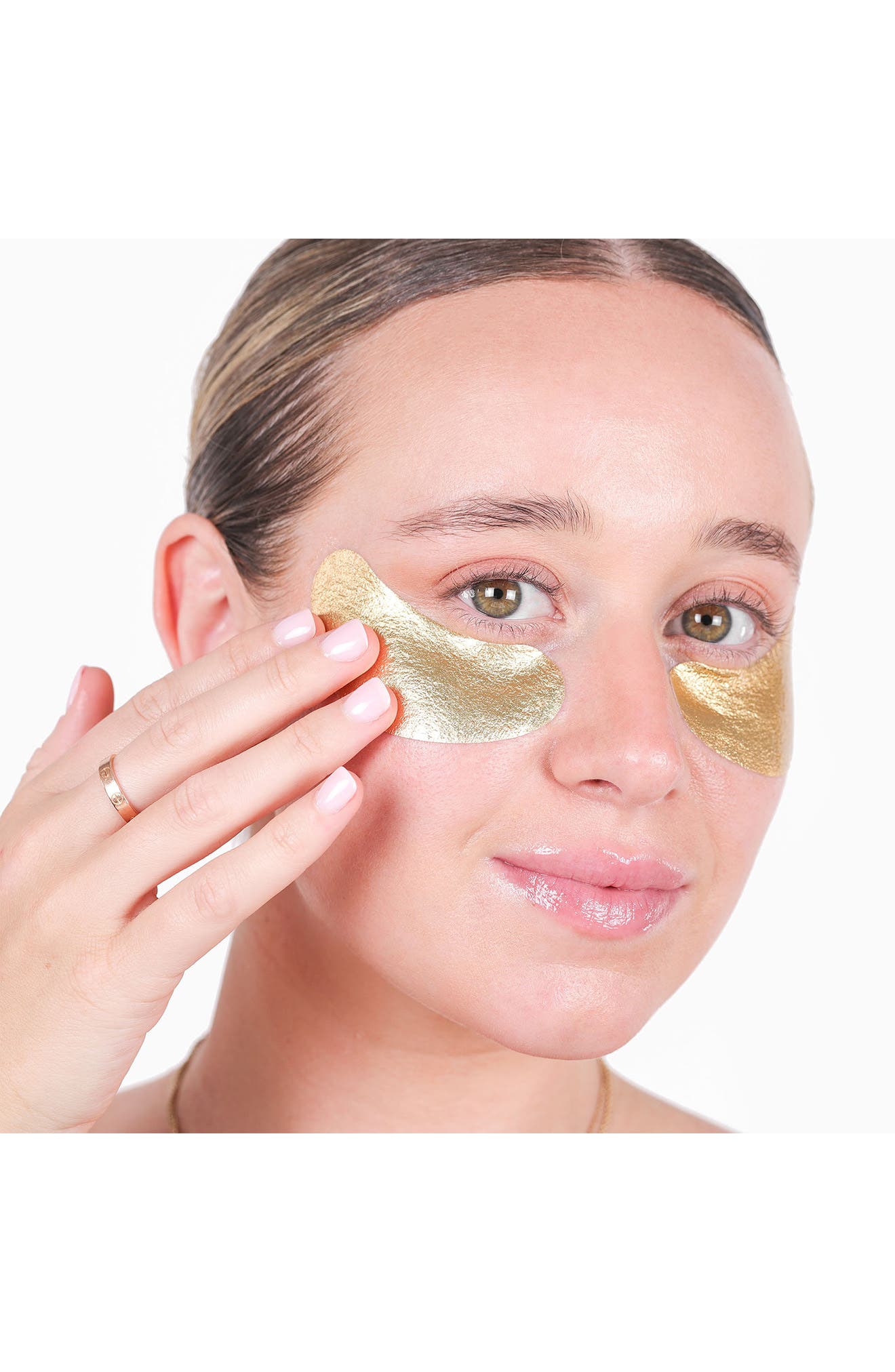 Wander Beauty Baggage Claim Gold Eye Masks | Nordstrom