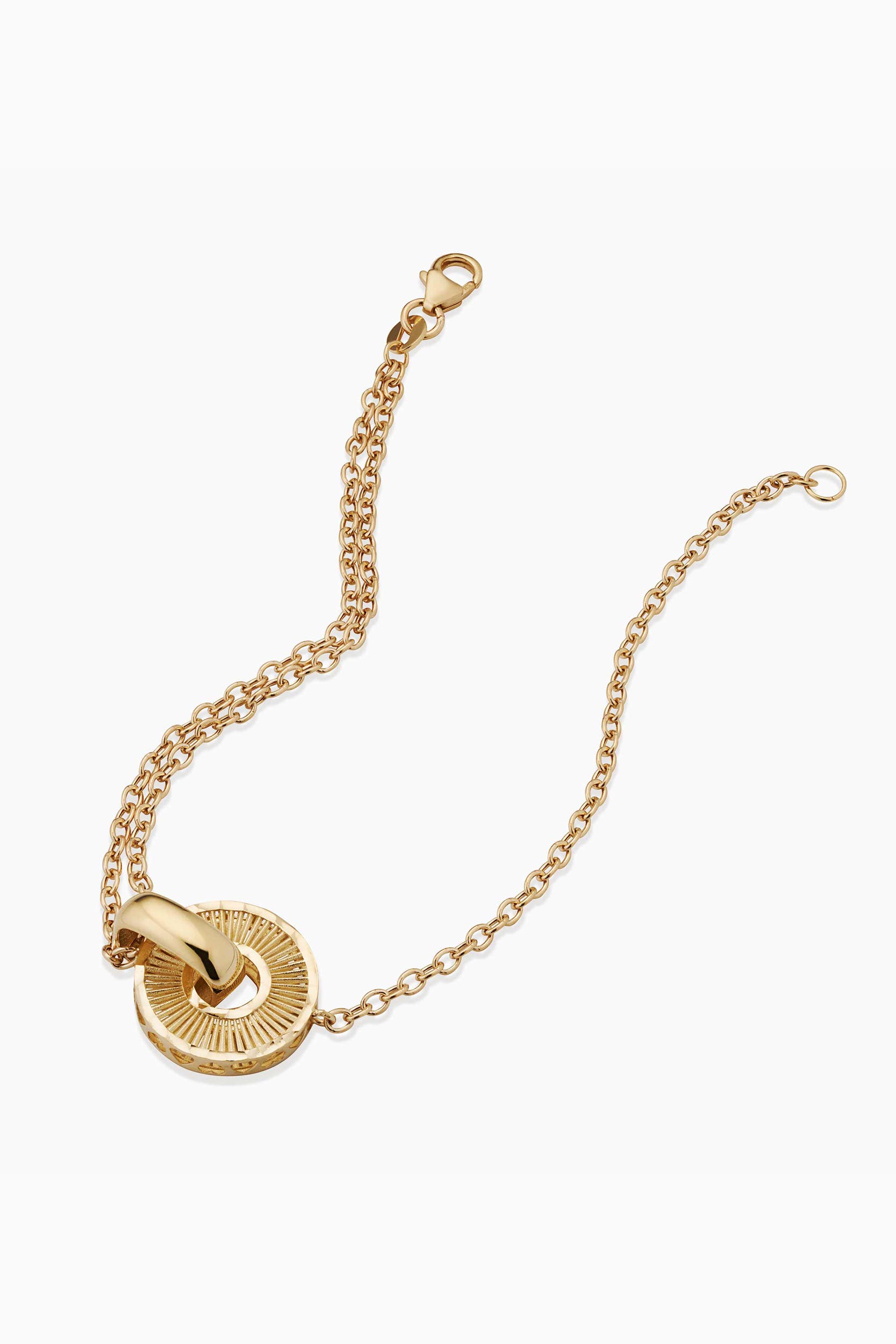 Oradina 14K Yellow Gold Icon Bracelet | Nordstrom