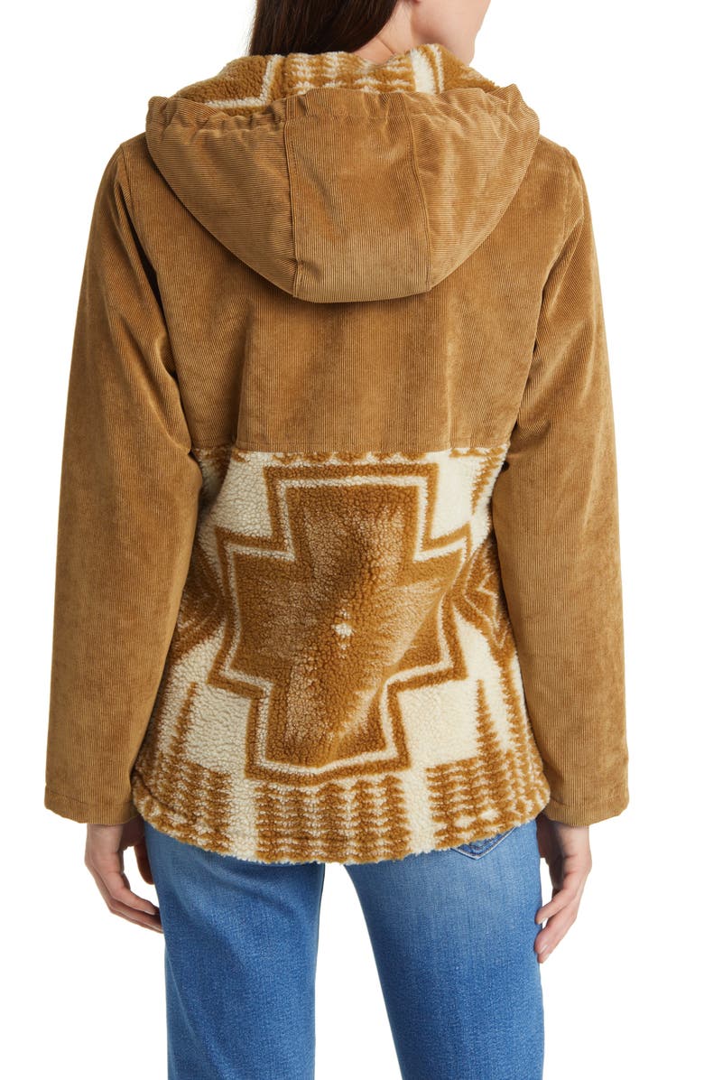 Pendleton Blanca High Pile Fleece & Corduroy Jacket | Nordstrom