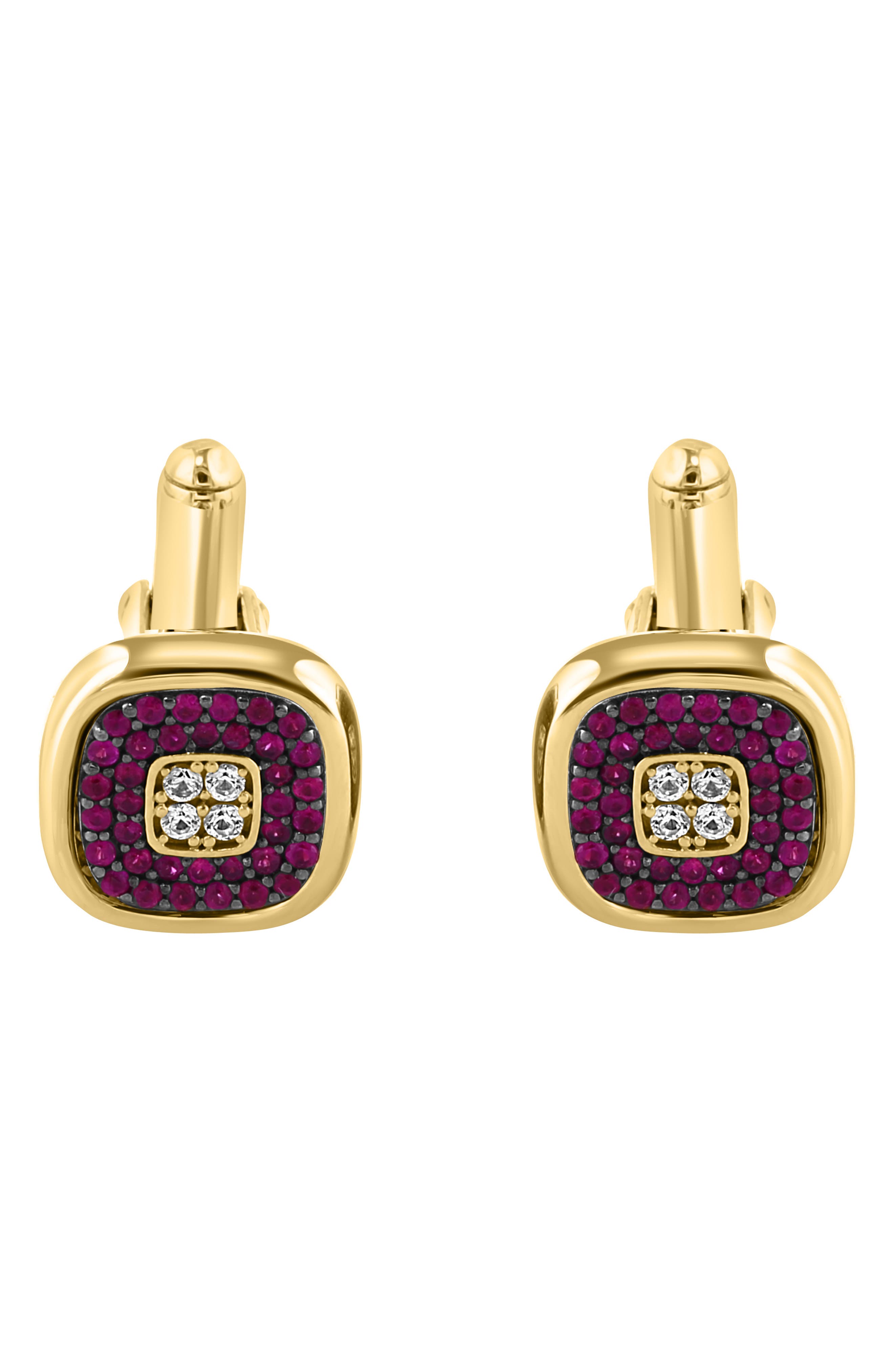 EFFY Ruby & White Sapphire Cuff Links | Nordstromrack