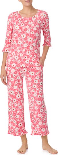 Kate Spade New York floral crop pajamas | Nordstrom