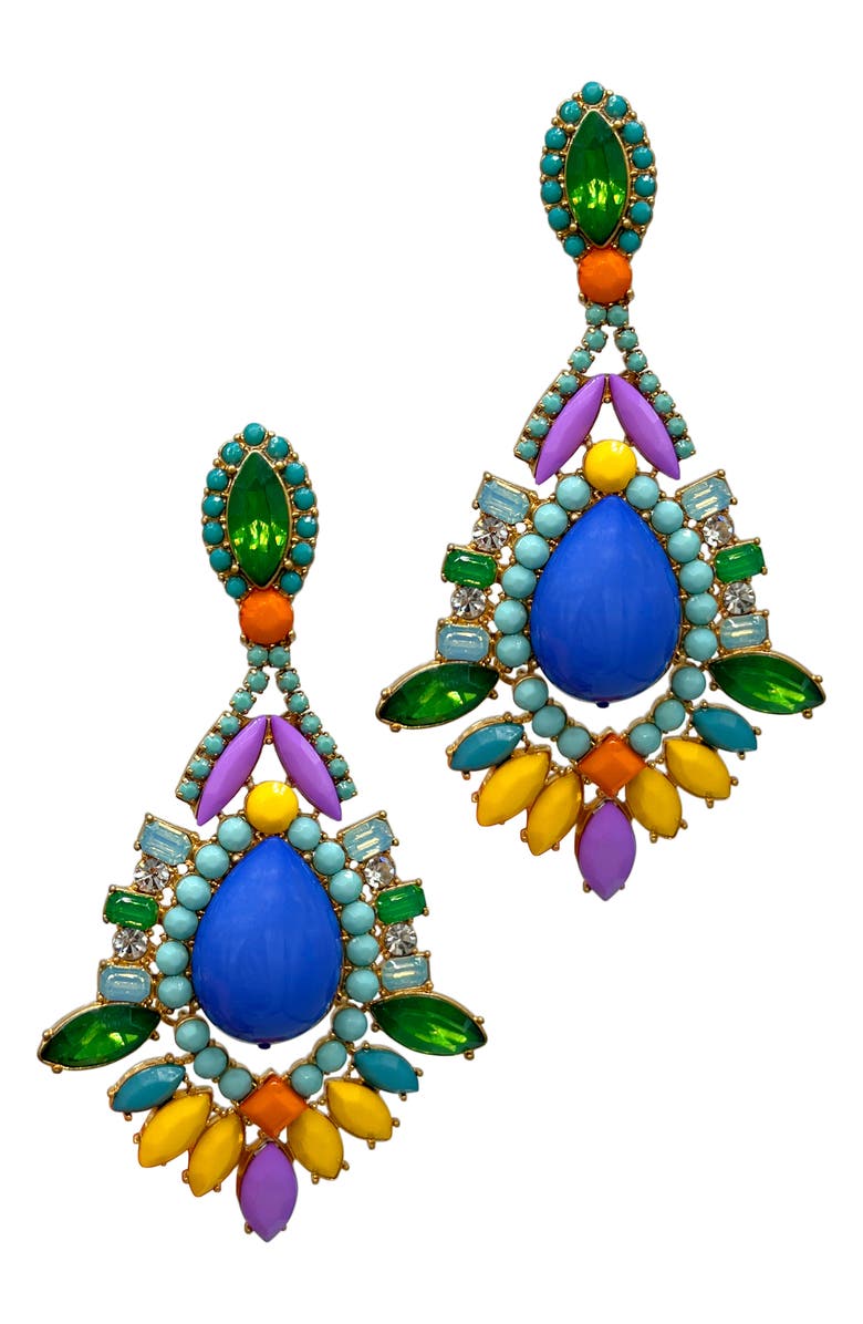 Adornia 14K Gold Plate Ornate Beaded Earrings | Nordstromrack