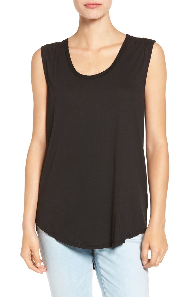 Splendid Drape Back Jersey Tank | Nordstrom