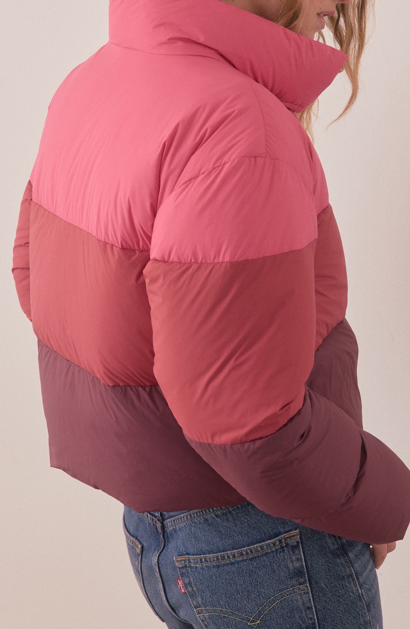 Marine Layer Gia Crop Down Puffer Jacket | Nordstromrack