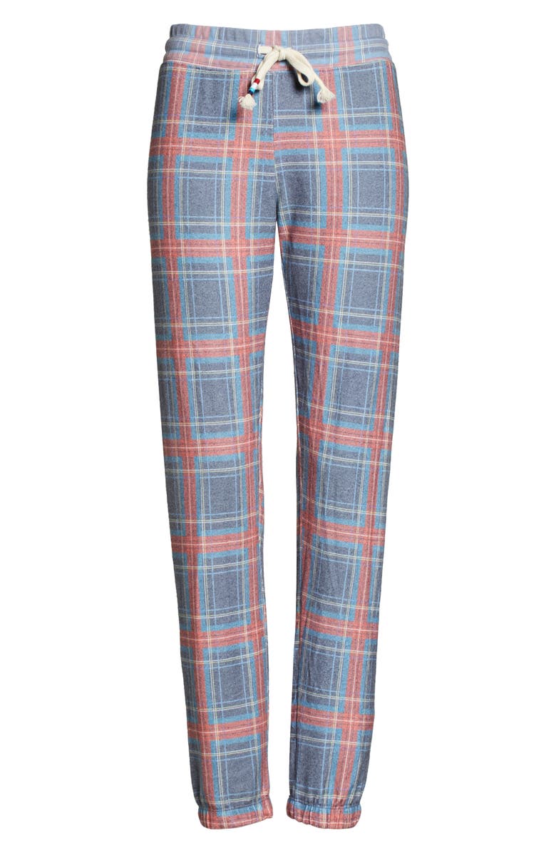 Sol Angeles Plaid Hacci Joggers | Nordstrom