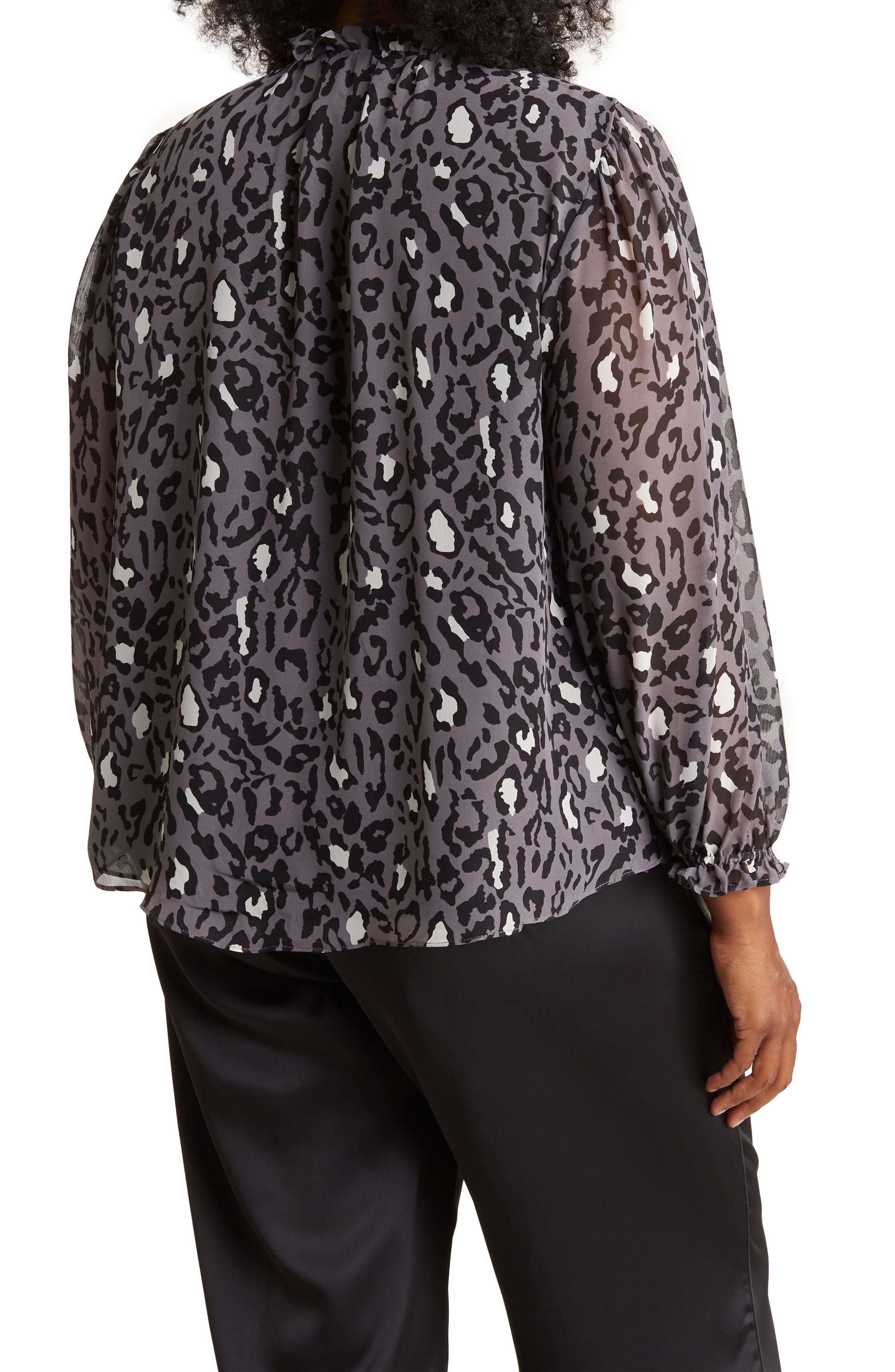 PHILOSOPHY BY RPUBLIC CLOTHING Cheetah Print Blouse | Nordstromrack