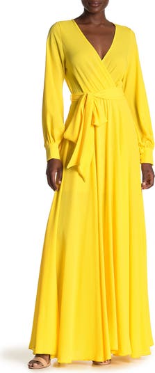 MEGHAN LA Lilypad Solid Maxi Dress | Nordstromrack