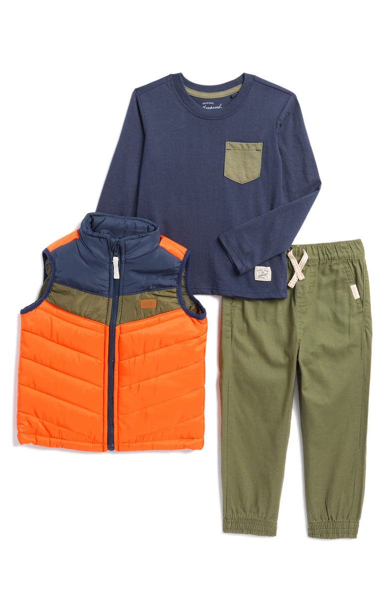 Weatherproof® Kids' 3-Piece Quilted Vest Set | Nordstromrack