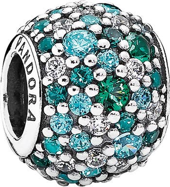 PANDORA 'Mosaic' Pavé Bead Charm | Nordstrom