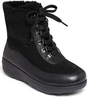 FitFlop Mukluk III Genuine Shearling Lined Water Resistant Boot (Women ...