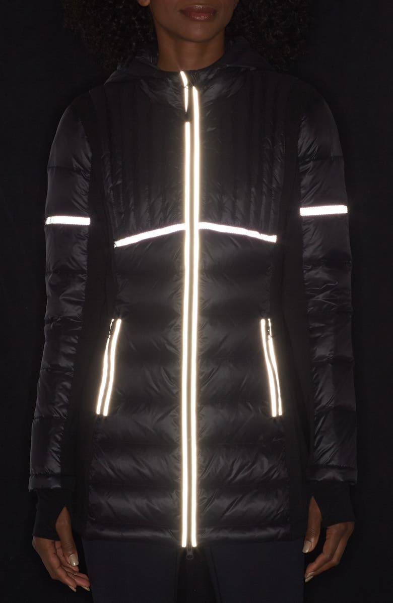 Blanc Noir Reflective Down Puffer Jacket | Nordstromrack