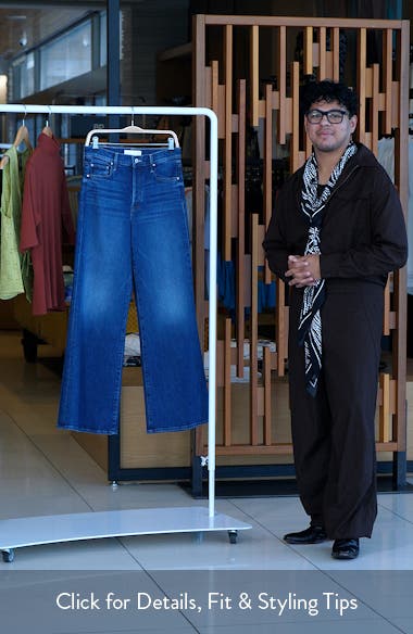 MOTHER The Tomcat Roller Skimp Wide Leg Jeans | Nordstromrack