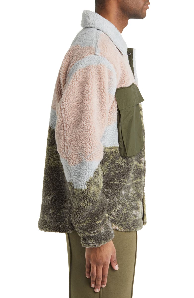 Twenty Sherbrooke High Pile Fleece Shacket | Nordstrom