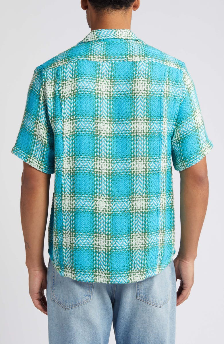 Corridor Wildcard Plaid Short Sleeve Button-Up Shirt | Nordstromrack