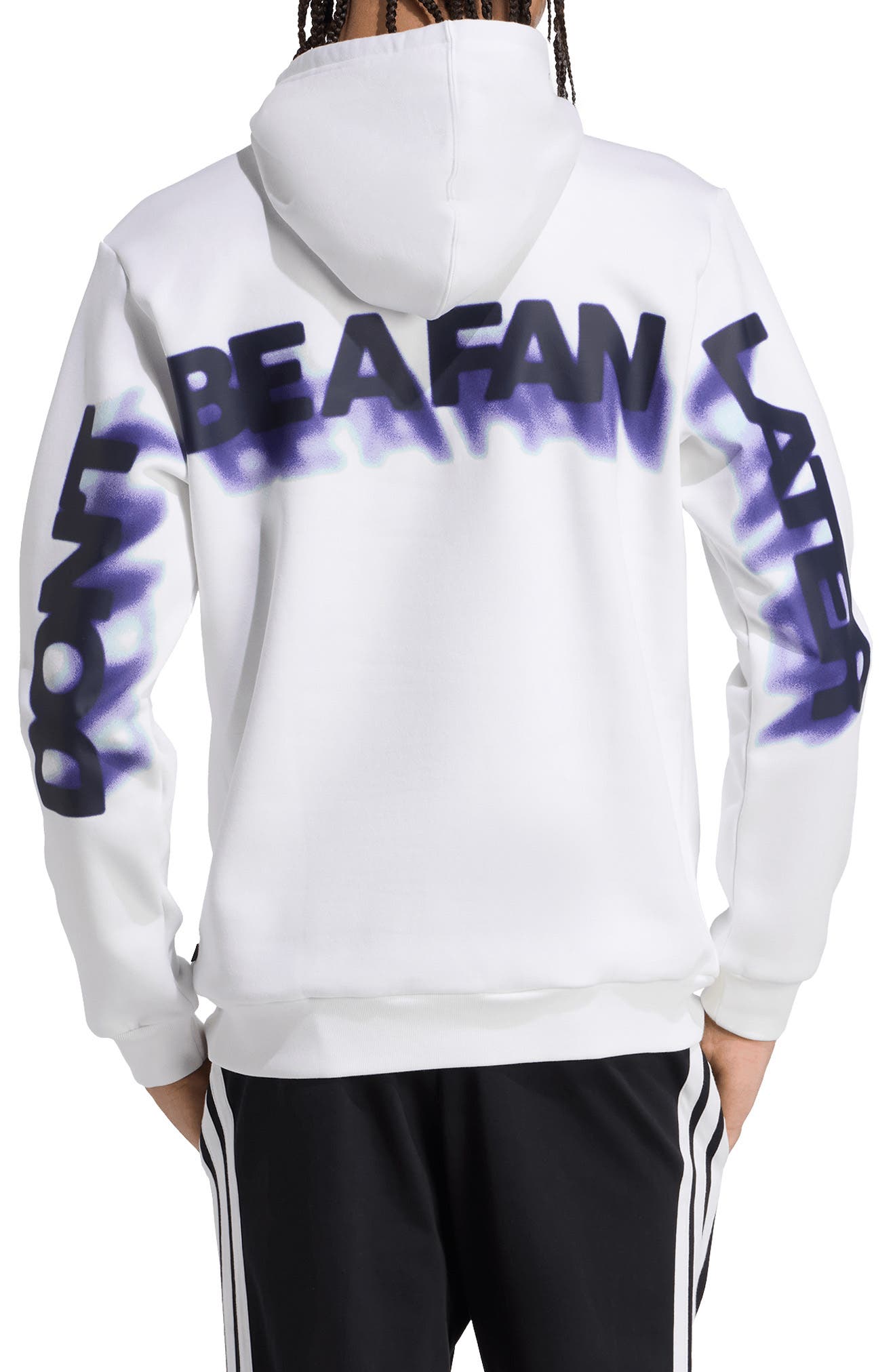 adidas x Overtime Don't Be A Fan Later Graphic Hoodie | Nordstromrack