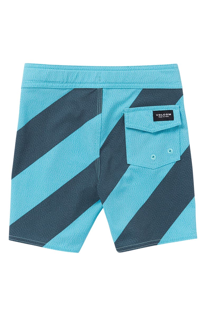 Volcom Kids' Quarta Static Stripe Mod Tech Board Shorts | Nordstromrack
