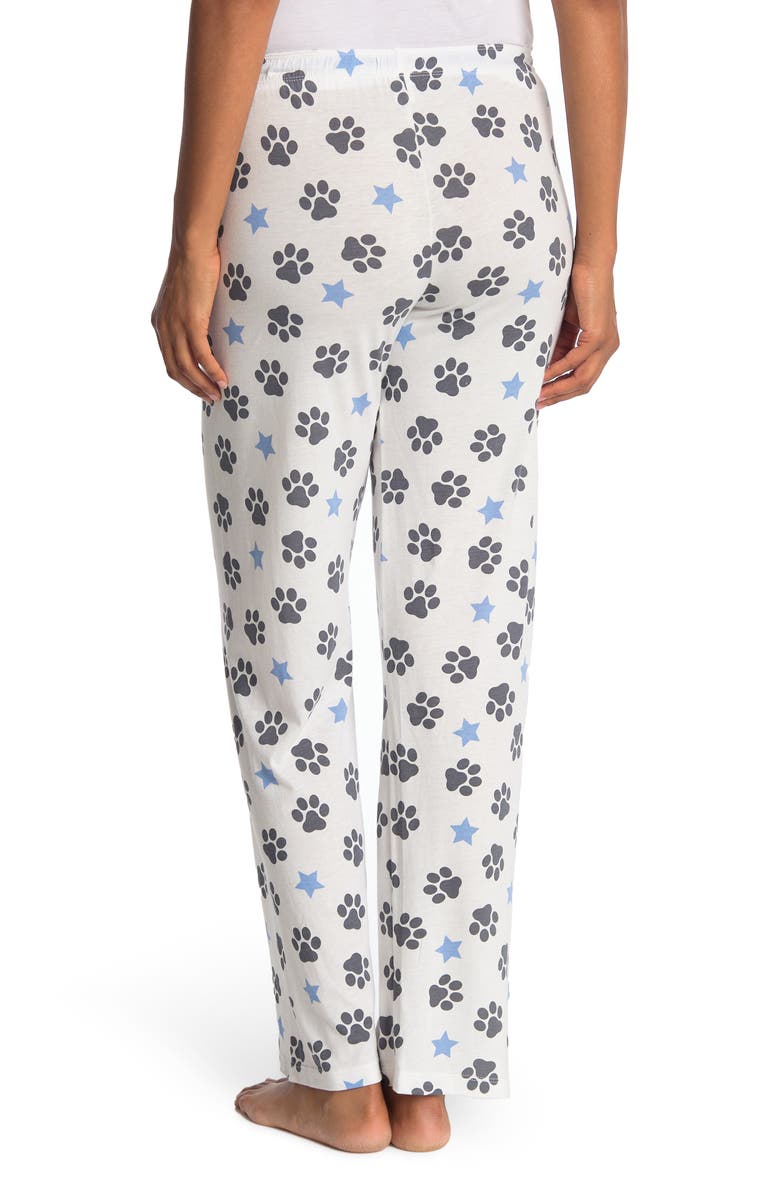 PJ Salvage Paw Star Print Pajama Pants | Nordstromrack
