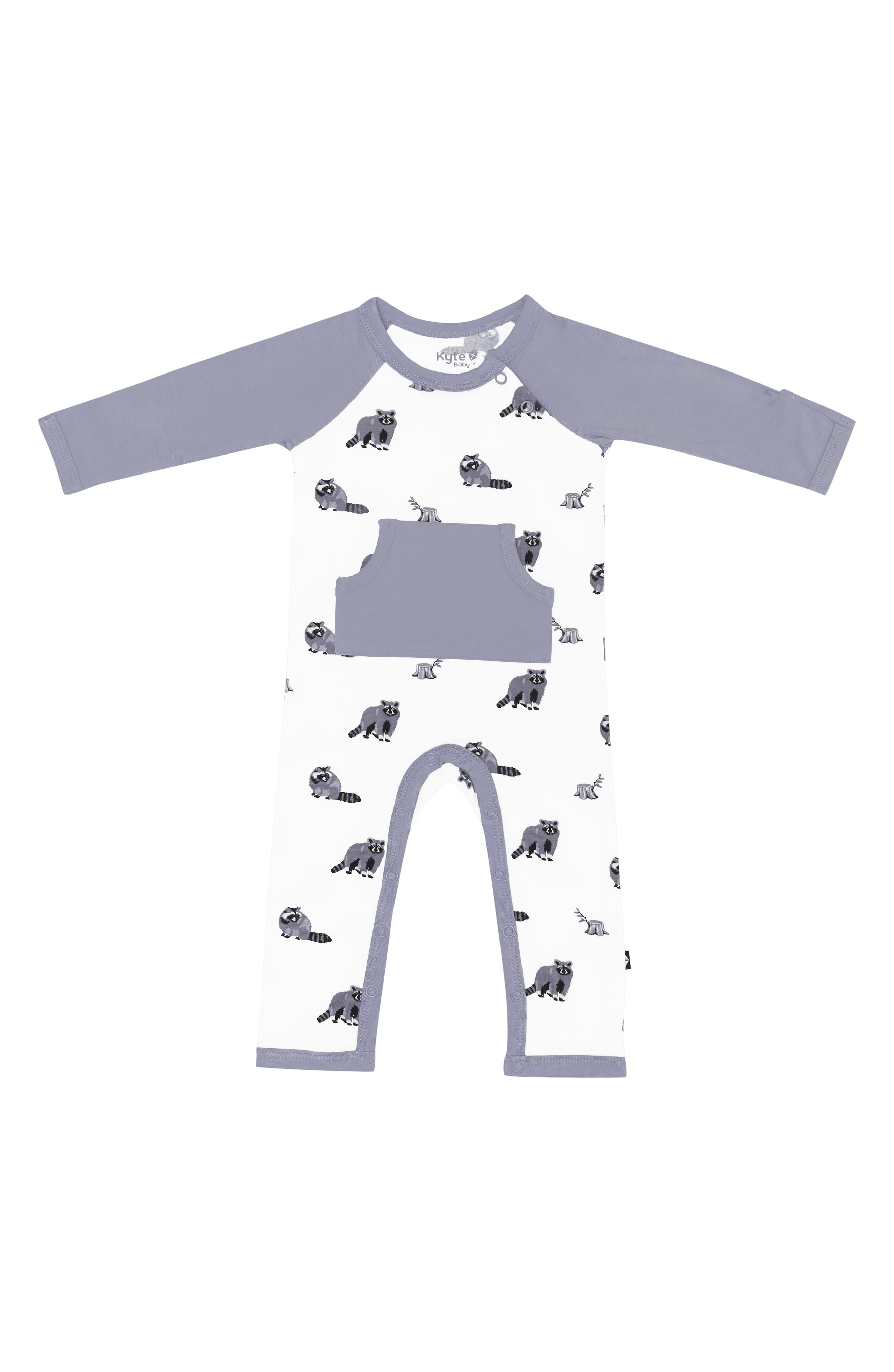 Kyte BABY Kids' Raccoon Romper | Nordstromrack