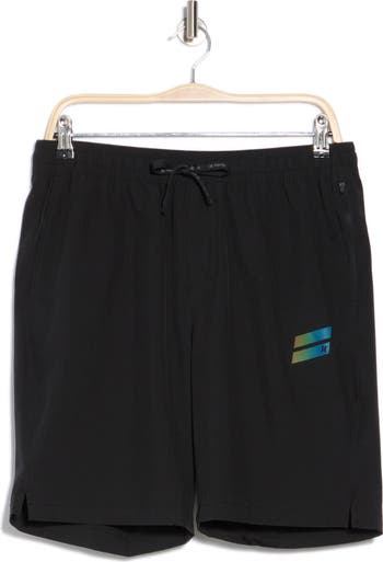 Hurley Activewear Exist Slash Logo Shorts | Nordstromrack