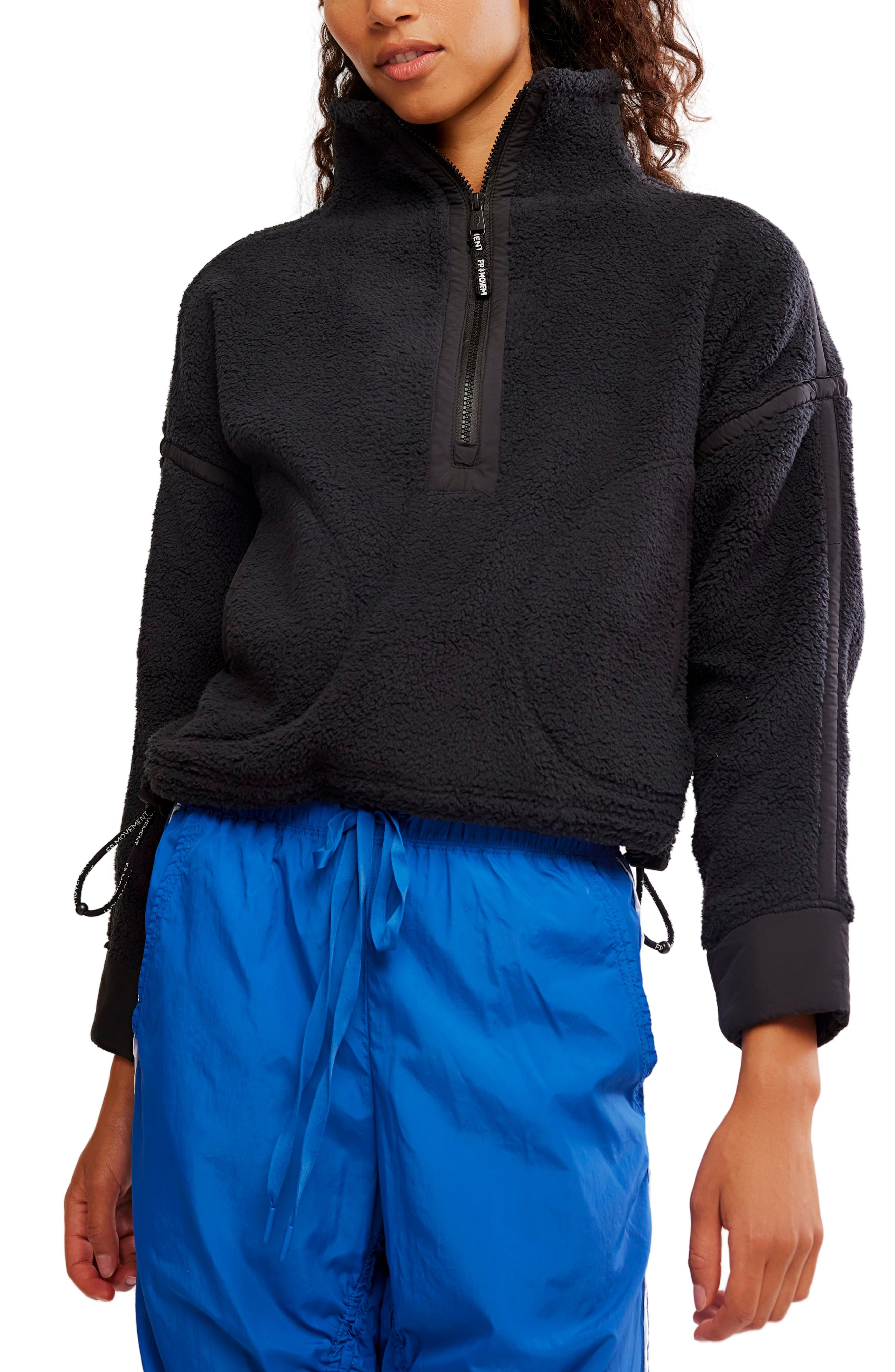 Free People FP Movement Mountain High Fleece Half Zip Pullover | Nordstrom