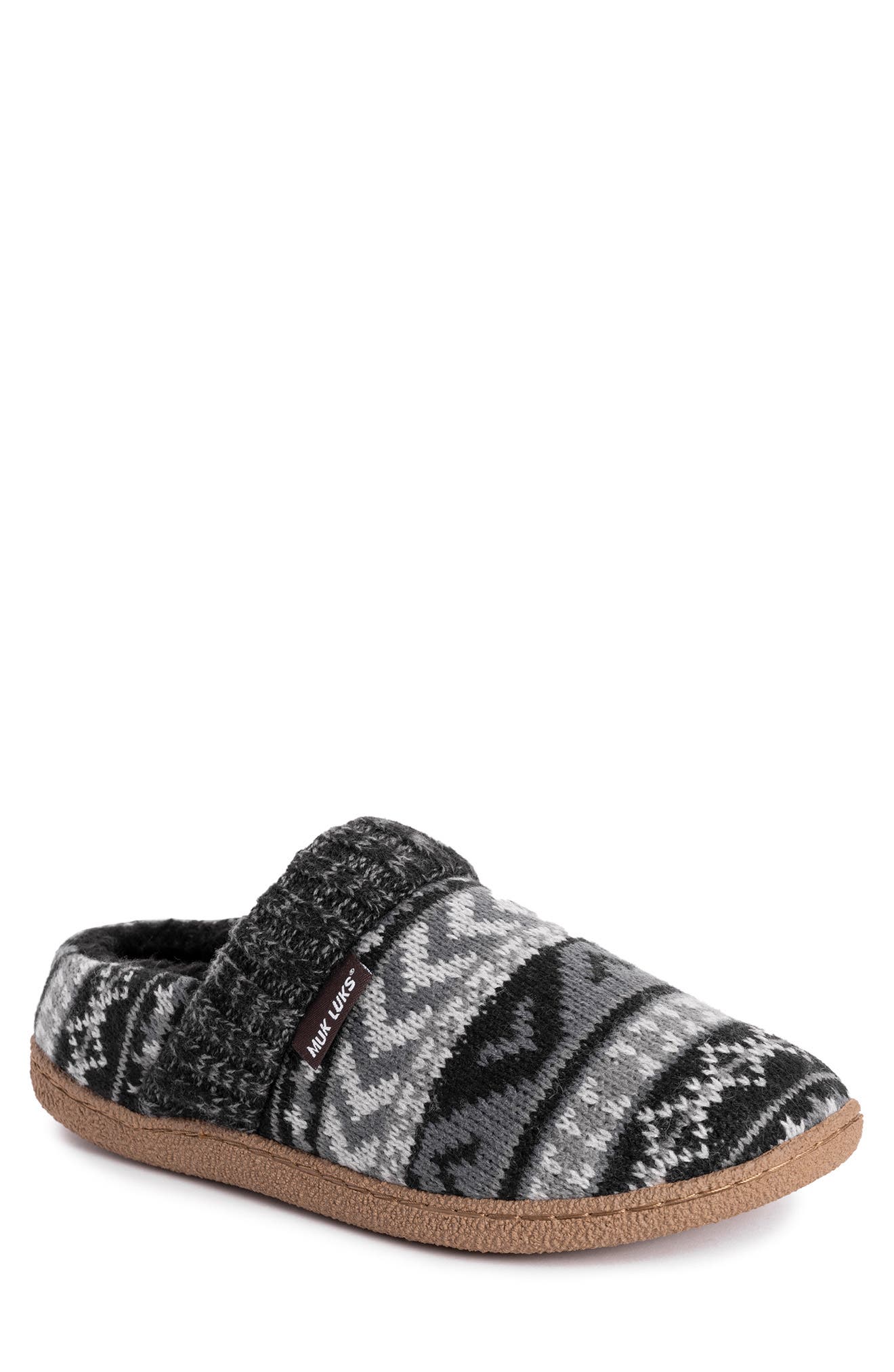 MUK LUKS Marcel Faux Shearling Lined Slipper (Men) | Nordstromrack