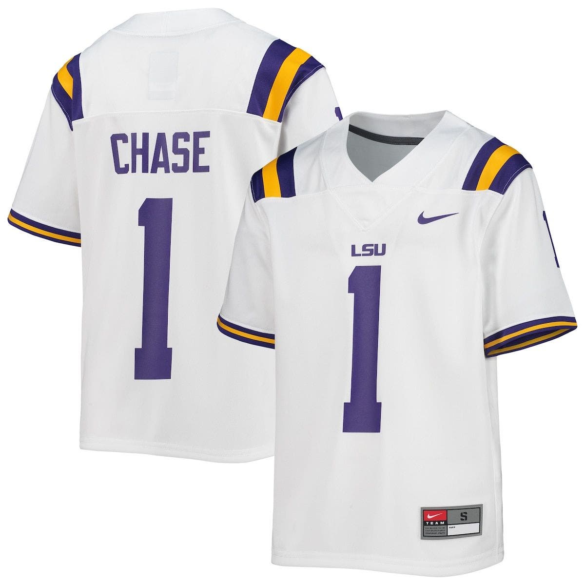 Nike Youth Nike Ja'Marr Chase White LSU Tigers Alumni Jersey | Nordstrom