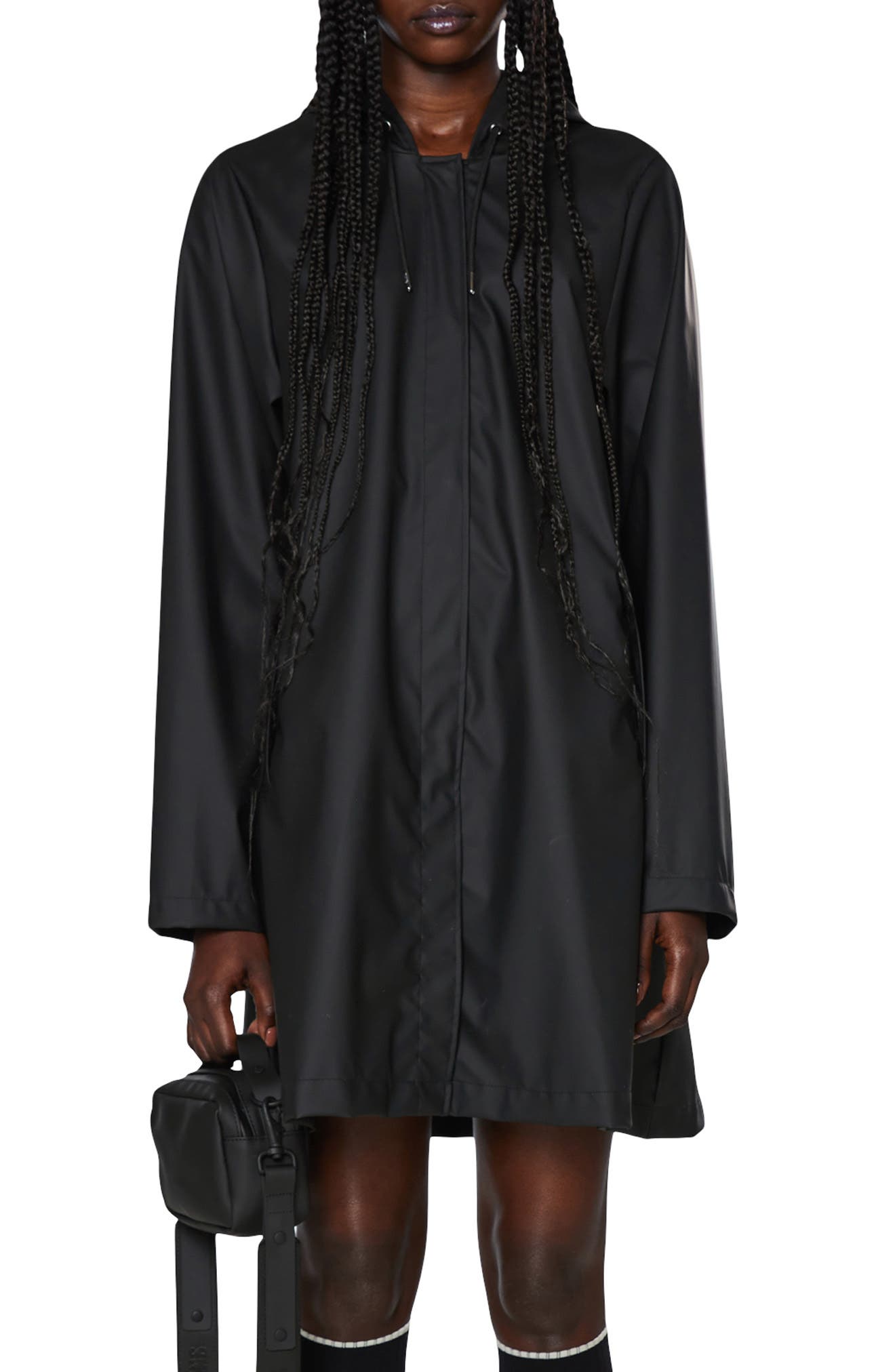 Rains Waterproof A-Line Rain Jacket | Nordstrom