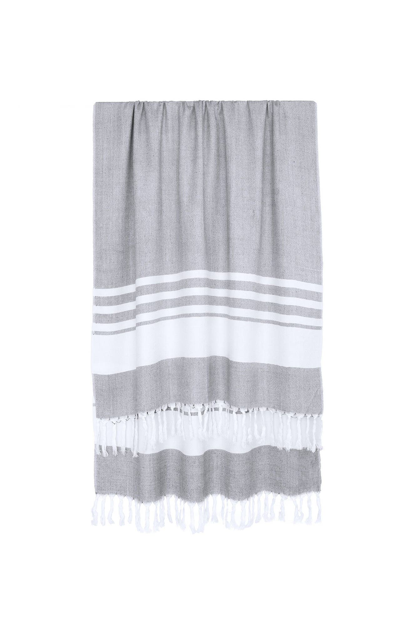 Little Giraffe Stripe Towel | Nordstromrack