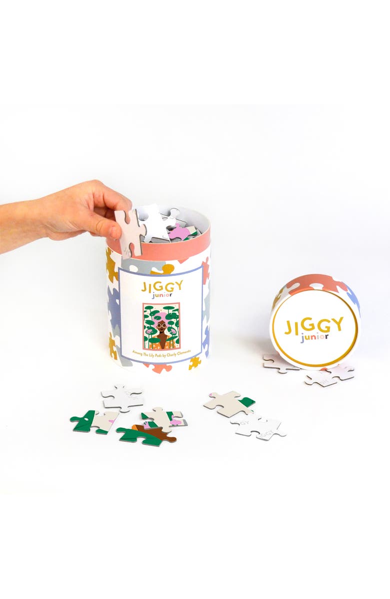 JIGGY Junior Among the Lily Pads 100-Piece Jigsaw Puzzle | Nordstrom