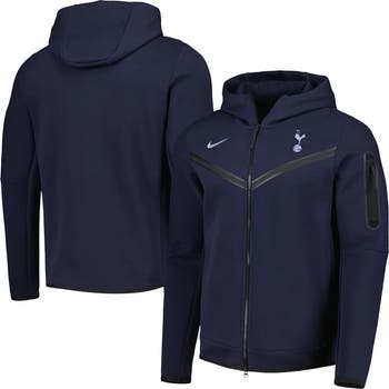 Nike Men's Nike Navy Tottenham Hotspur Tech Fleece Full-Zip Hoodie ...